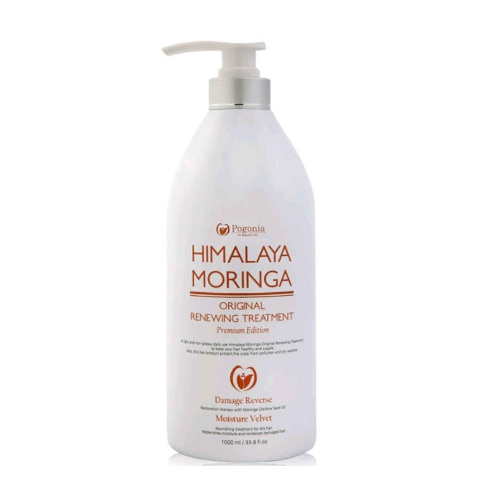 Pogonia Himalayan Moringa Original Renewing Treatment 1000 ml | Shopee ...