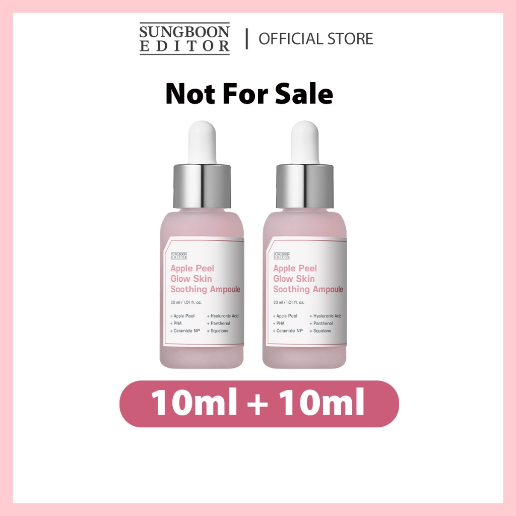 [SHUSEN | 限量50組] Apple Peel Glow Skin Soothing Ampoule 10ml x2 | Shopee Malaysia