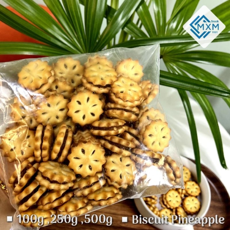 Biskut Timbang/ Golden Pineapple/ Biskut Nanas/ 100g/ 250g/500g/ Snacks ...