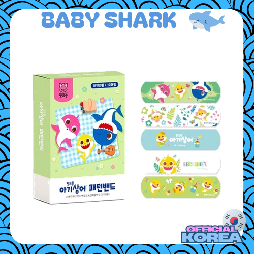 Pinkfong Baby Shark Pattern Bandages 1EA | Shopee Malaysia