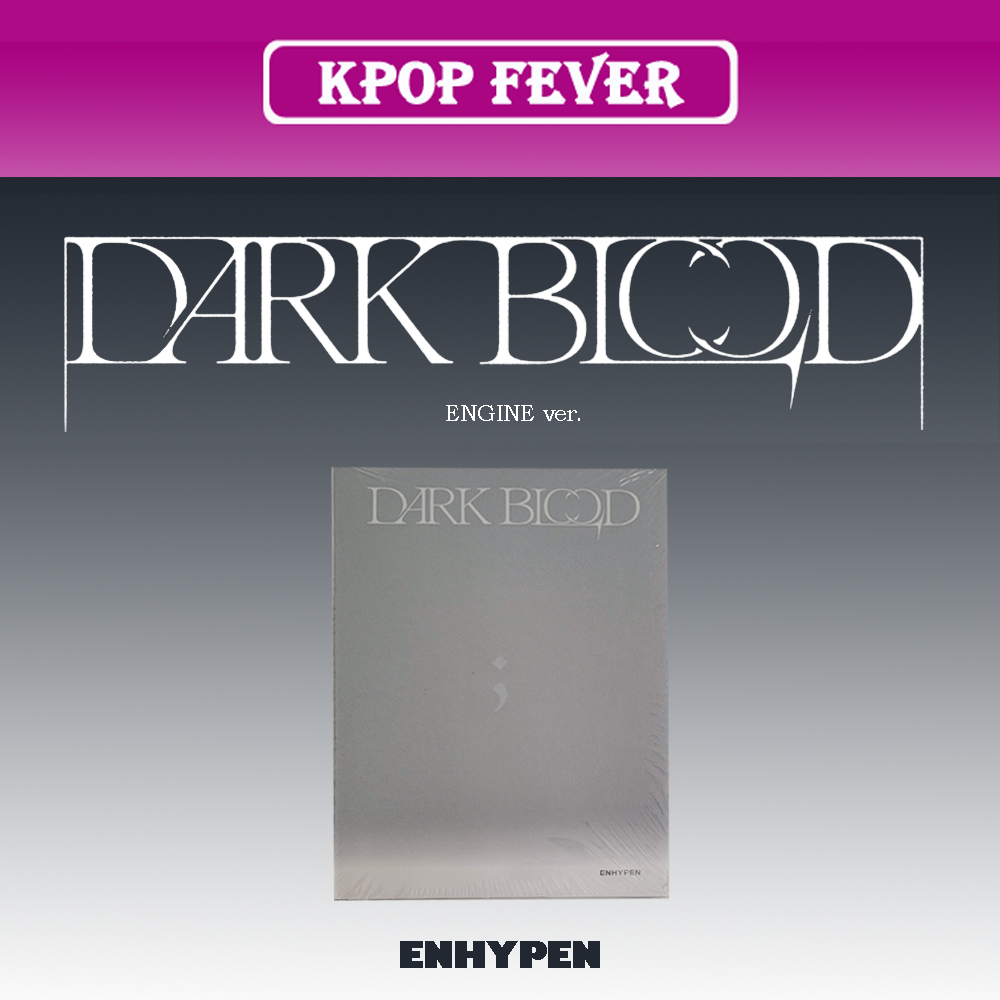 ENHYPEN - [DARK BLOOD] (ENGENE ver.) SET ALBUM CD PHOTOBOOK PHOTOCARD ...