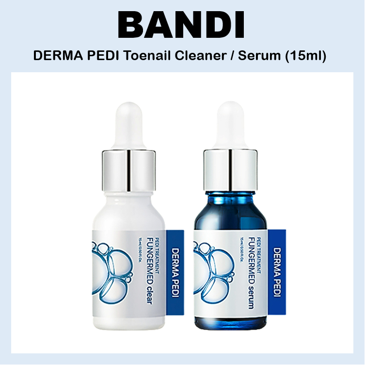 [BANDI] DERMA PEDI Toenail Cleaner / Serum (15ml) | Shopee Malaysia