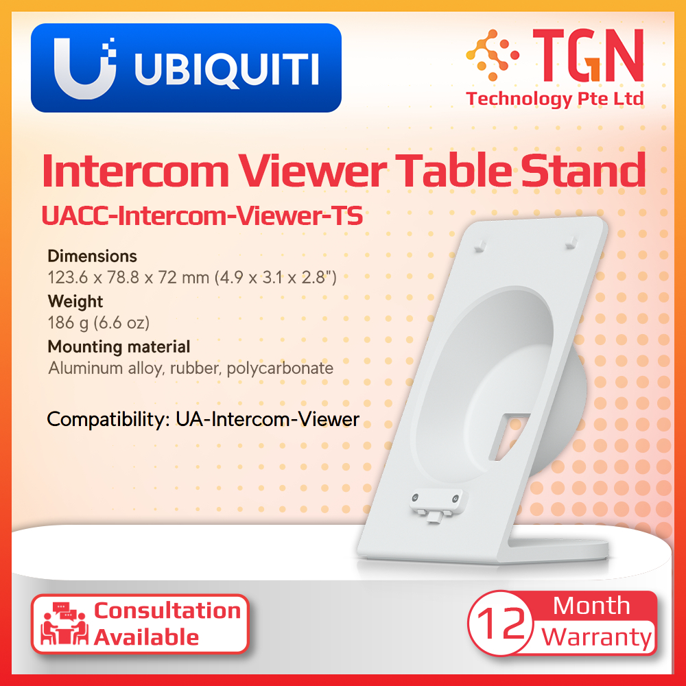 Ubiquiti Intercom Viewer Table Stand UACC-Intercom-Viewer-TS | Shopee Malaysia