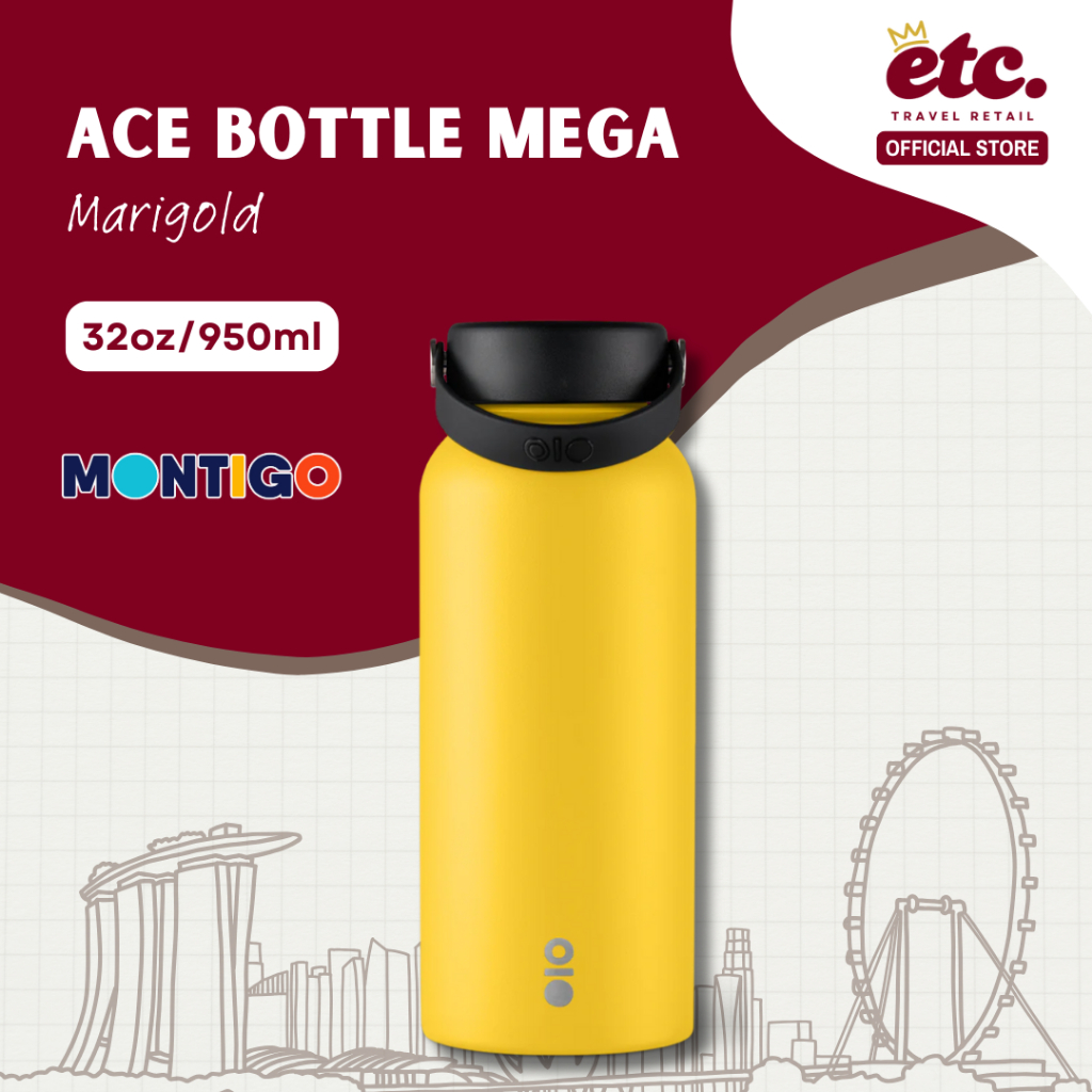 Montigo Ace Bottle Mega - Marigold (32oz/950ml) | Shopee Malaysia