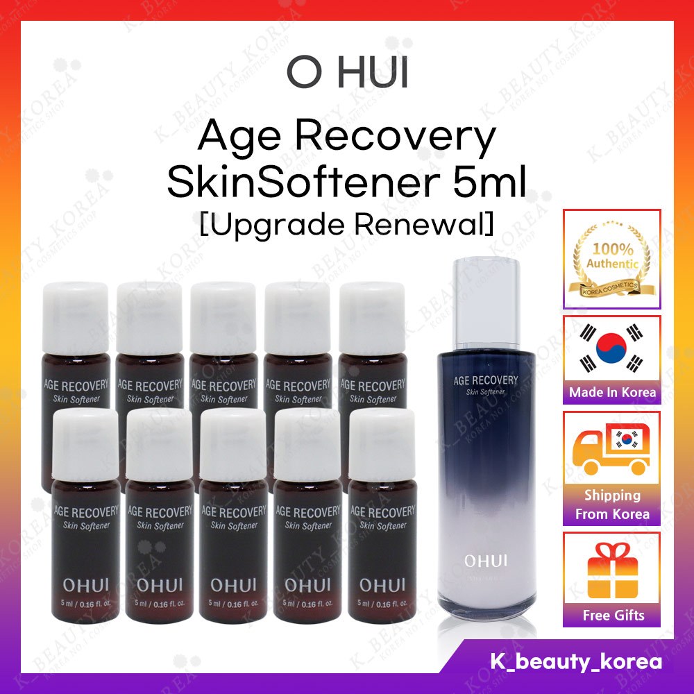 [O HUI] Age Recovery Skin Softener 5ml (Upgrade Renewal) / (Sample ...