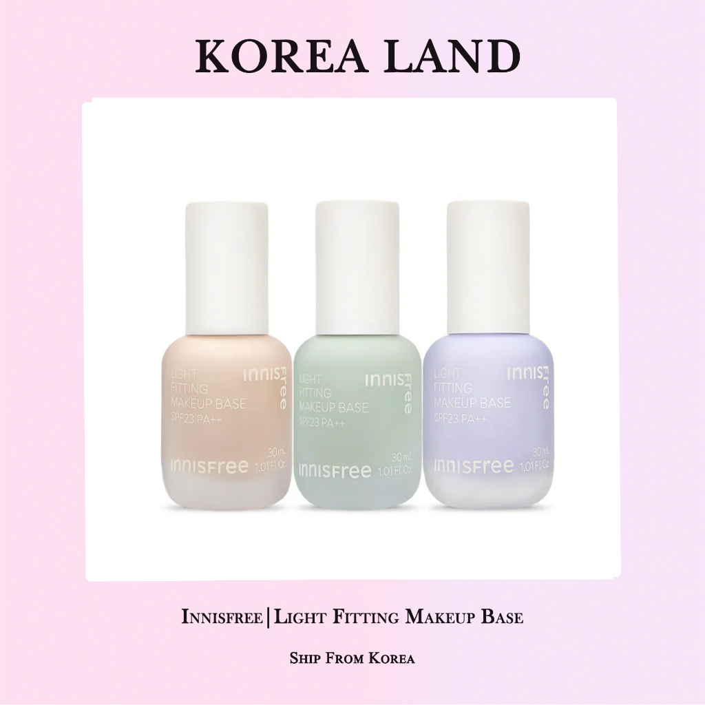 Innisfree | Moisture Silk Makeup Base SPF23 PA+ (30g) | Shopee Malaysia