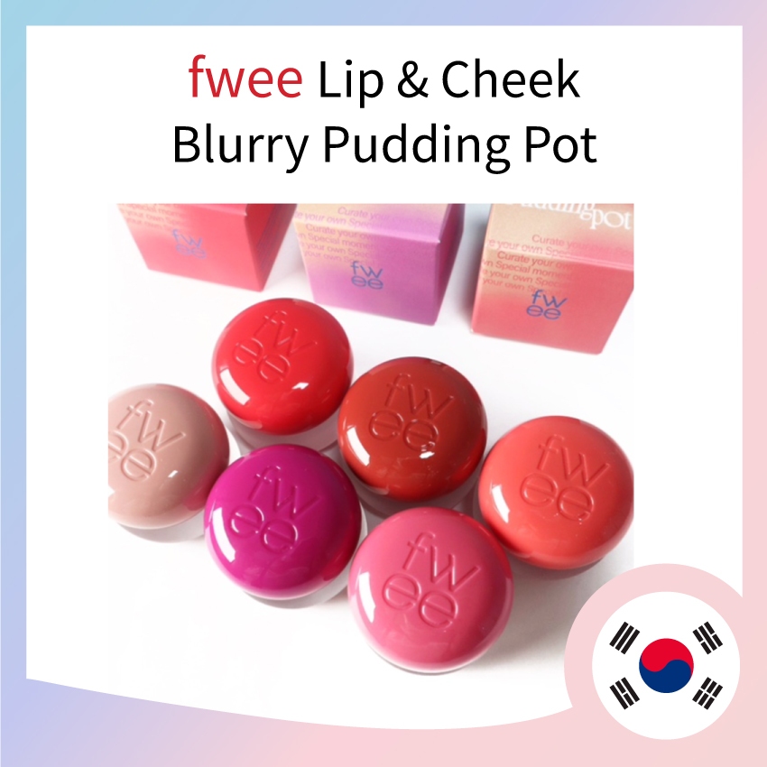 fwee Blurry Pudding Pot Lip & Cheek Tint 30colors From Korea | Shopee ...