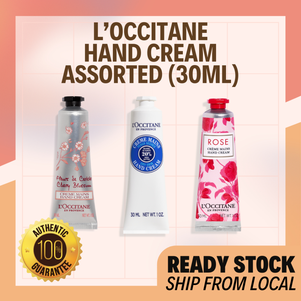 [SG SELLER L'OCCITANE HAND CREAM ASSORTED (30ml) | Shopee Malaysia