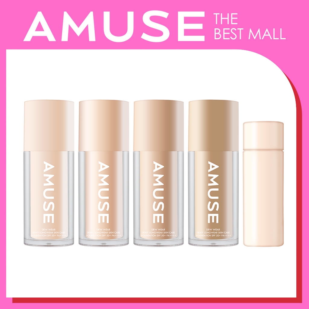 [AMUSE] Dew Wear Foundation 35ml / Refill | Shopee Malaysia
