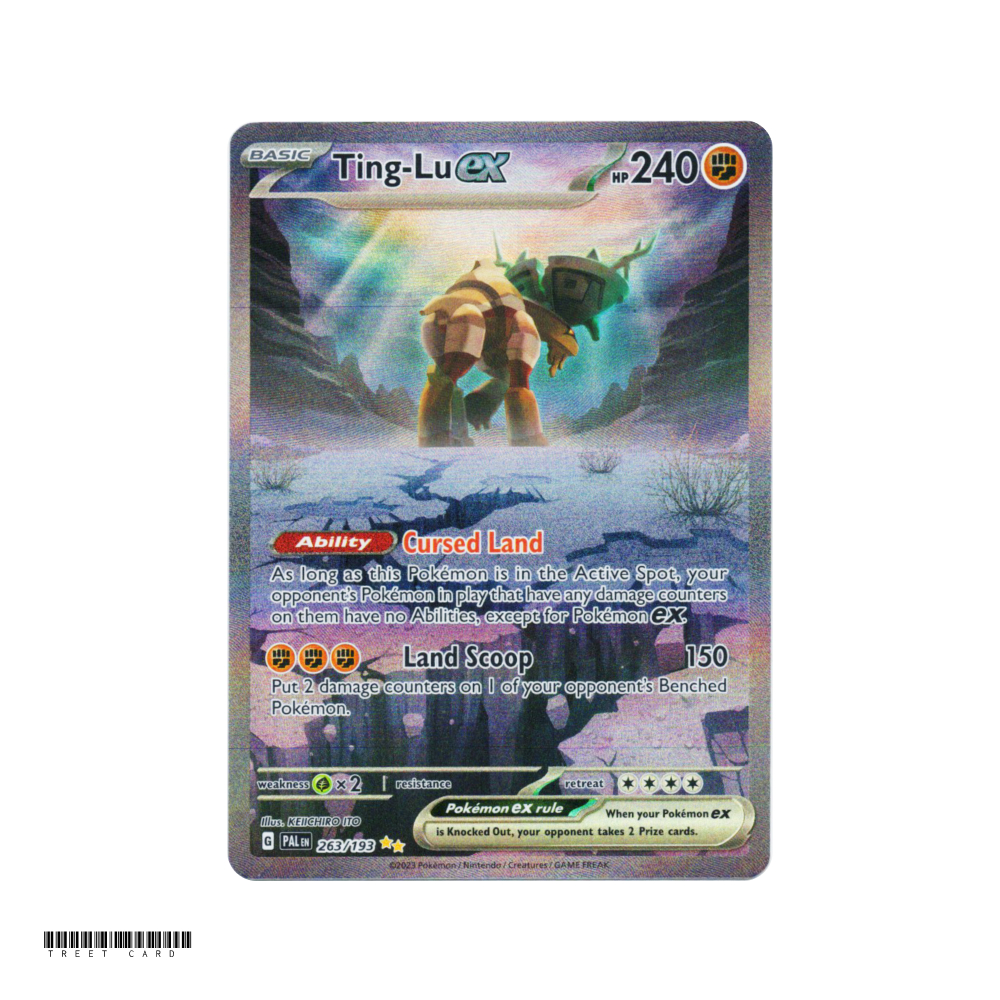 Ting-Lu ex PAL 263/193 Paldea Evolved Special Illustration EN Pokemon ...