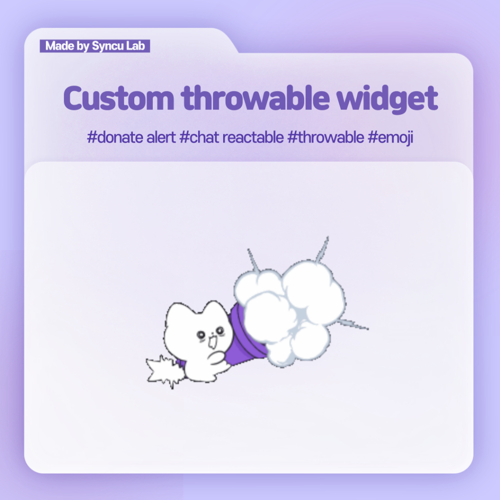 Vtuber throwable widget (stream overlay) | Shopee Malaysia