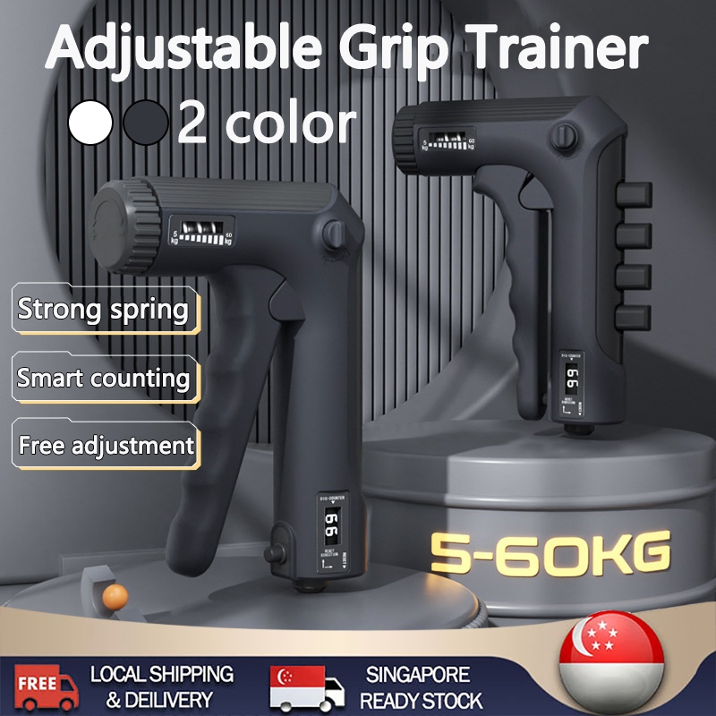 Hand Gripper Adjustable Grip Trainer Hand Grip Strengthener Countable ...