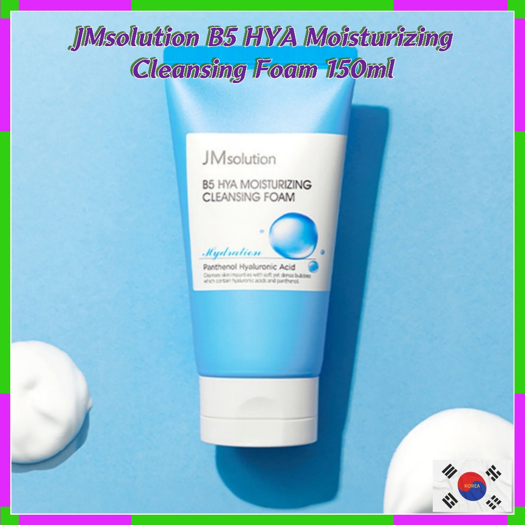 JMSolution B5 Hyaluronic Moisturizing Cleansing Foam 150ml - Hydration, Moisture Recharge ...