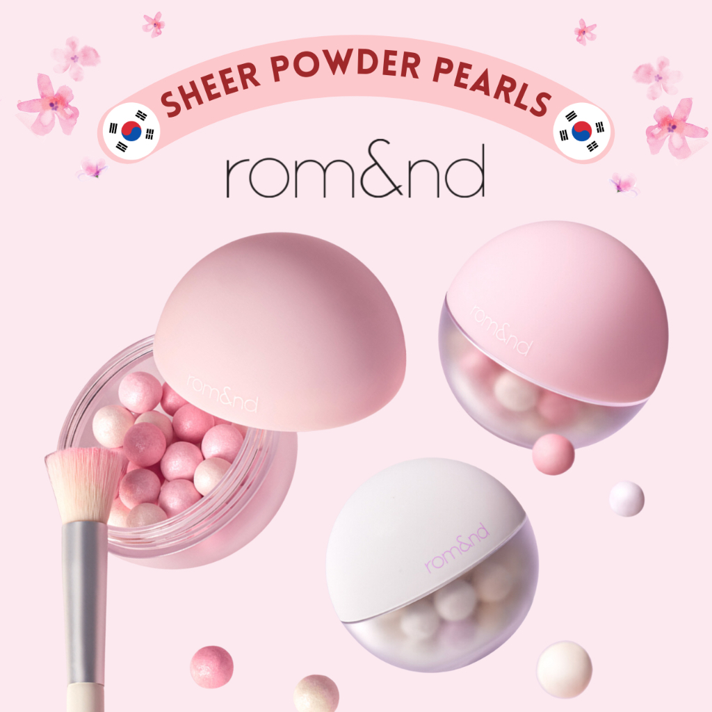[rom&nd] (New arrival 🇰🇷) ROMAND Sheer Powder Pearls 15g | Shopee Malaysia