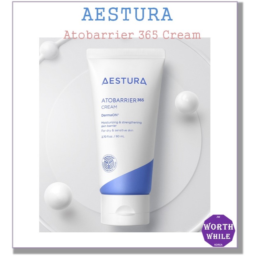 2024 RENEWAL /AESTURA Atobarrier 365 CREAM 80ml 30ml | Shopee Malaysia
