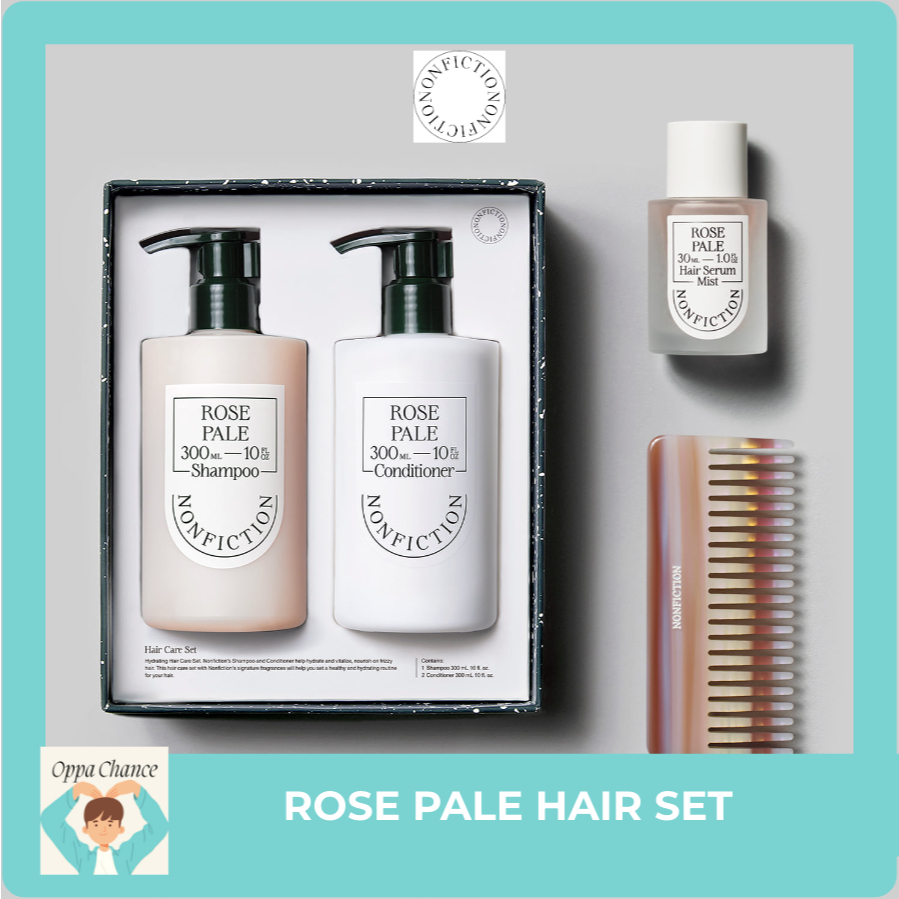 *With comb* [Nonfiction] Rose Pale Shampoo & Conditioner & Hair Mist ...
