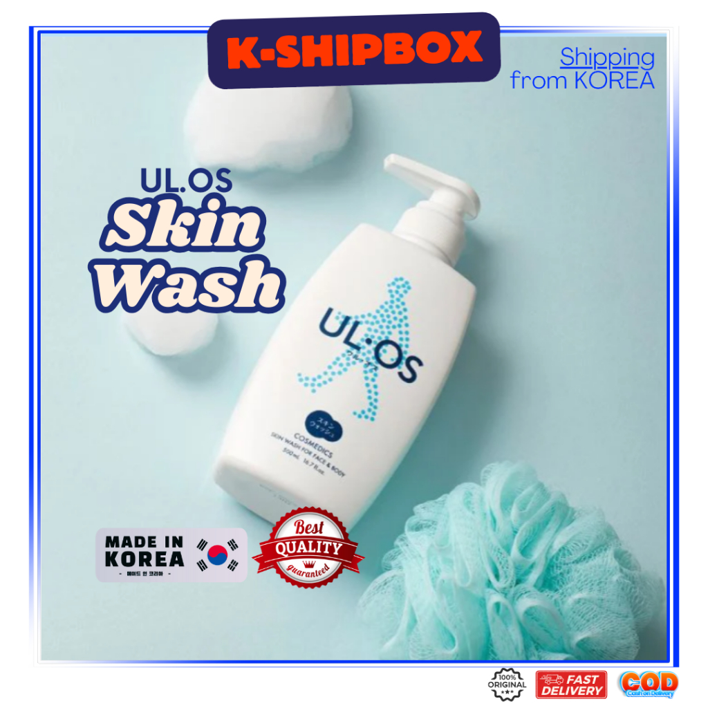 UL:OS Skin Wash Face And Body Cleanser 500ml - Gentle Hydrating For ...