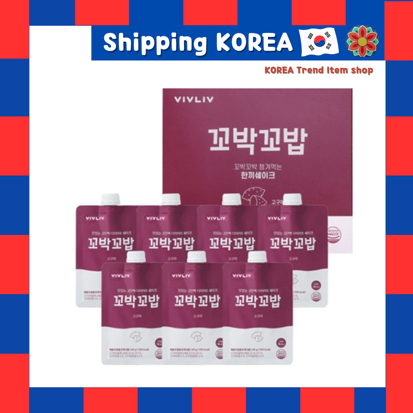 Korean meal replacement shake, Korean diet shake, Protein shake, Korean ...