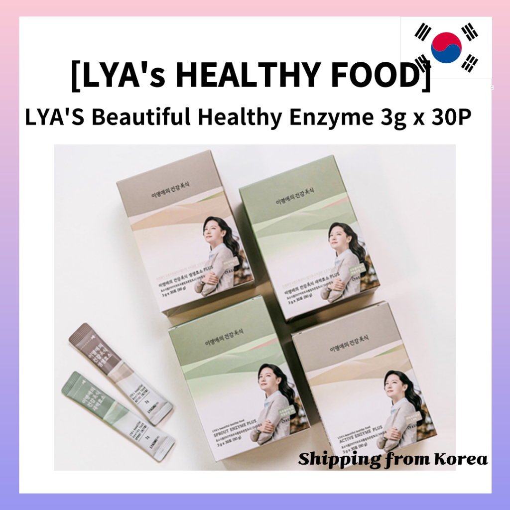 LYA'S Beautiful Healthy Enzyme 3g x 30P Nutritious, Delicious, and Easy to Digest(4 delicious ...