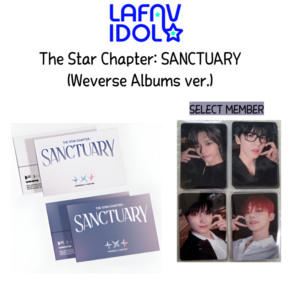 [TOMORROW X TOGETHER (TXT)] The Star Chapter: SANCTUARY (Weverse Albums ver.)+Photocard-ON HAND ...
