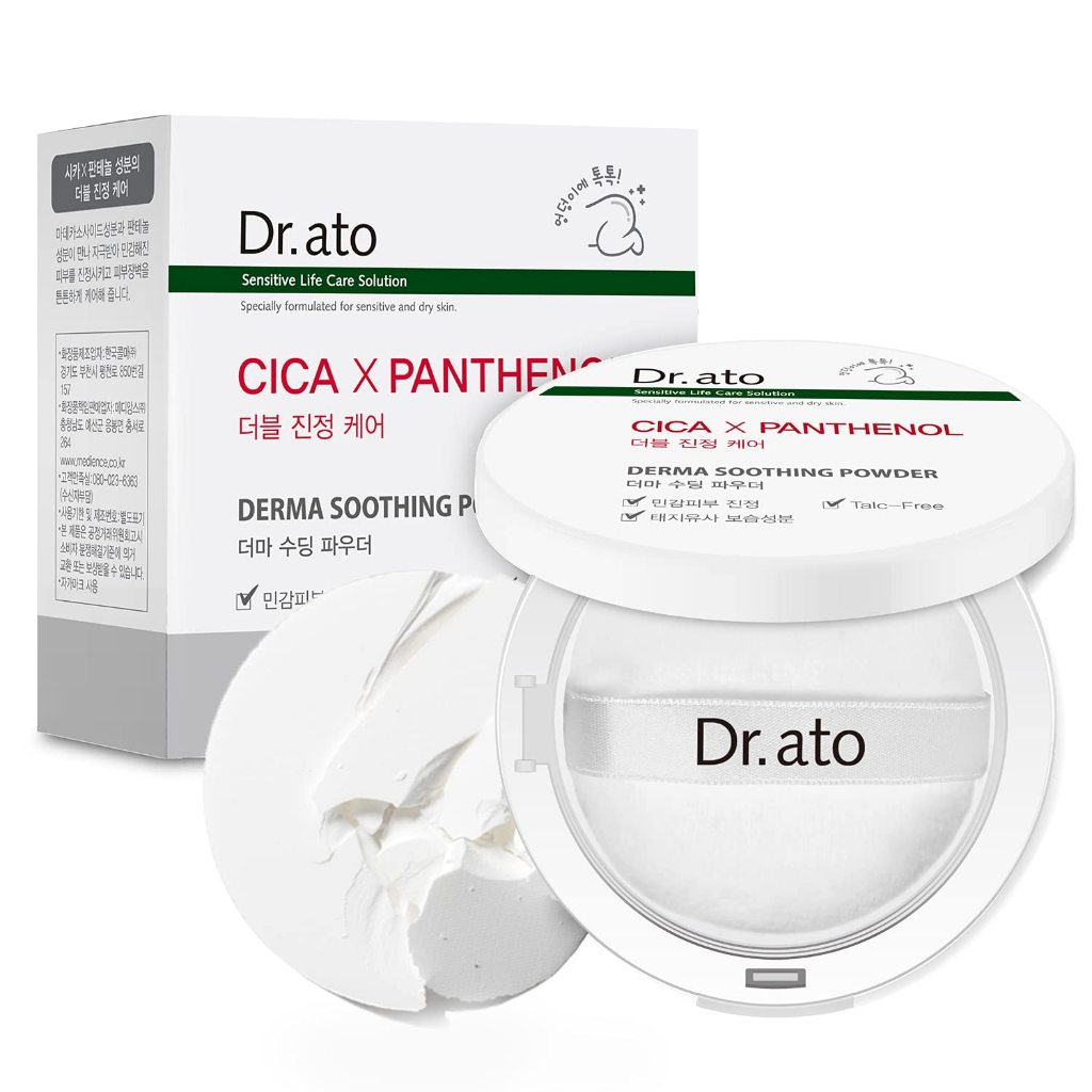 [Korea]🇰🇷 Dr.ato CICA X PANTHENOL DERMA SOOTHING POWDER 20g | Shopee ...