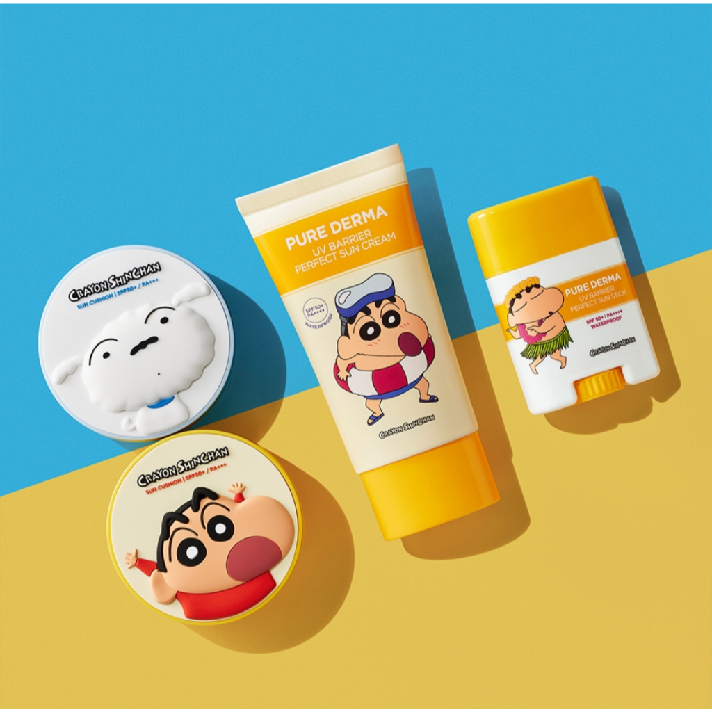 [On the Body] Crayon Shin-chan UV Sun Cushion SPF50+ PA+++ , 15g ...