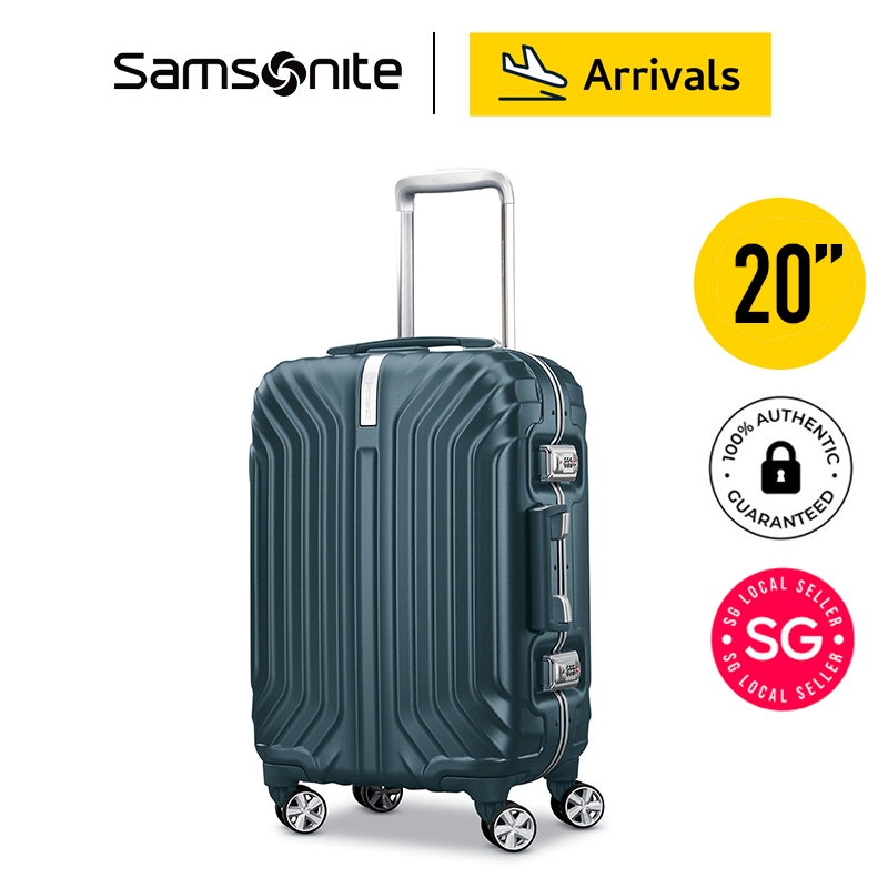 Samsonite Tru-Frame Carry-On Spinner 55/20 Hard Case Cabin Size Luggage ...