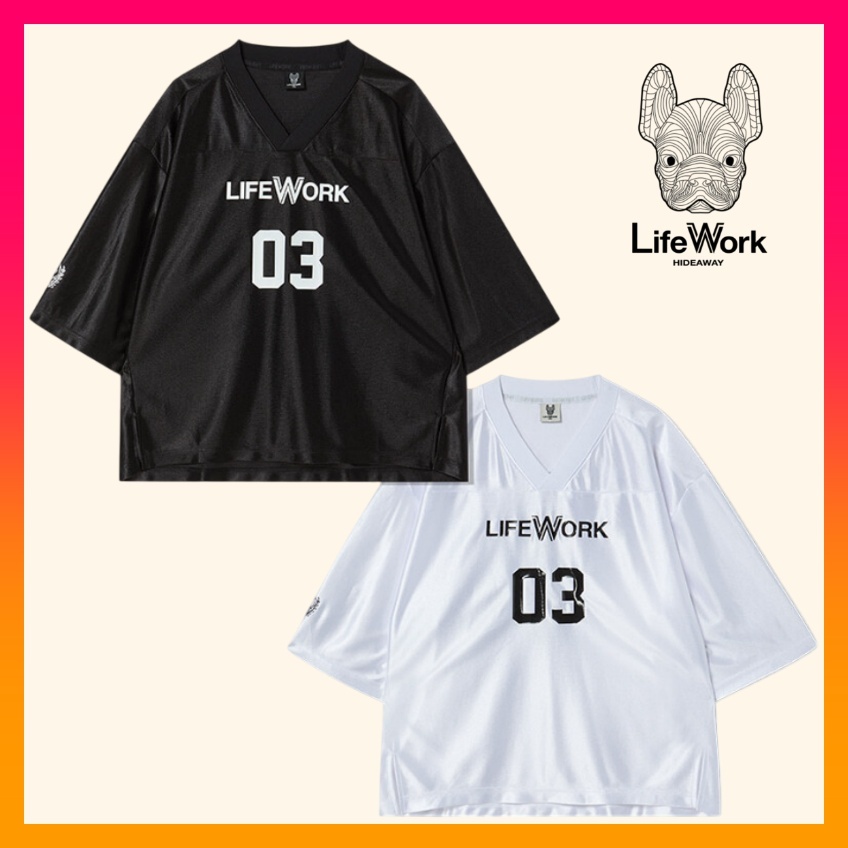 LIFEWORK Numbering Block Core 7-part Women's T Shirt (2025New) | Shopee Malaysia