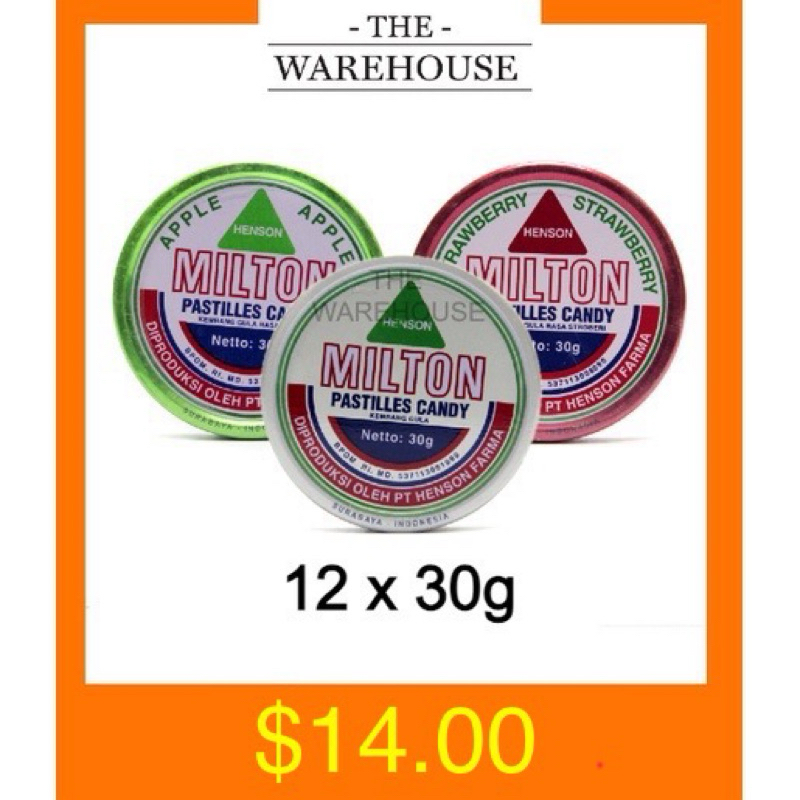 Milton Candy - 12 x 30g | Shopee Malaysia