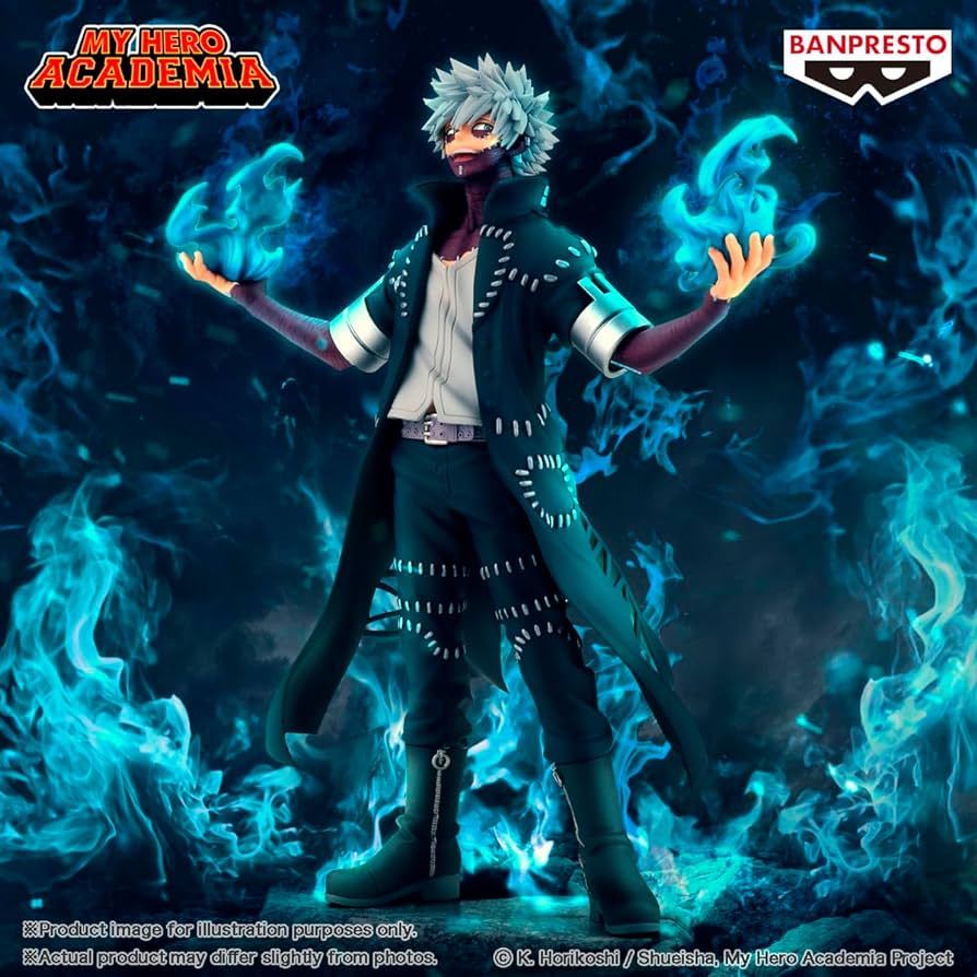 Dabi Figure - My Hero Academia THE EVIL VILLAINS - DX - DABI - II ...