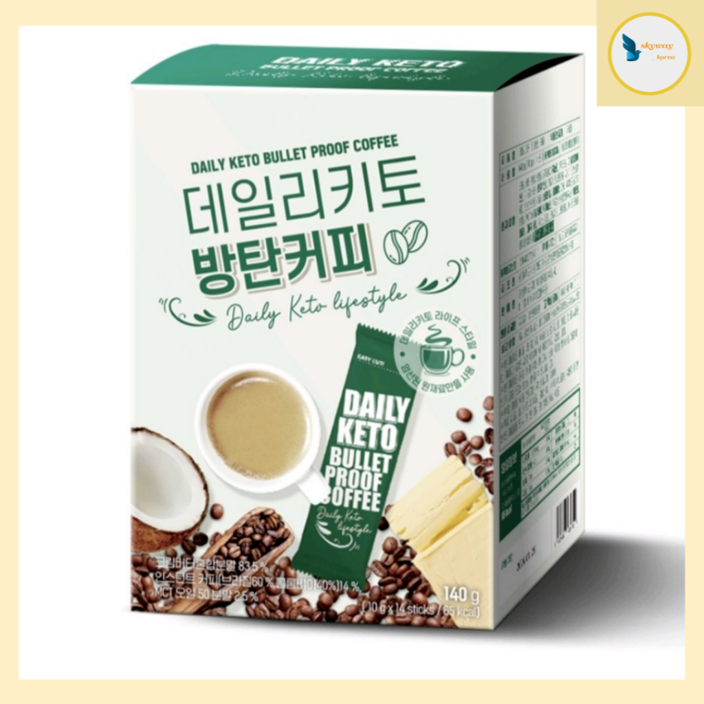 Daily Keto Bullet Proof Coffee 14 sticks (10g x 14ea) | Shopee Malaysia