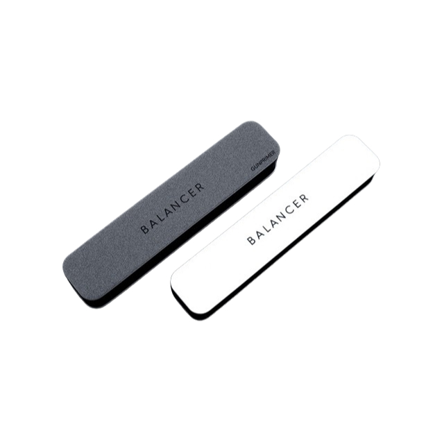 [GUNPRIMER] Balancer 3pc Gray / White White Gloss Polisher Gray Scratch ...