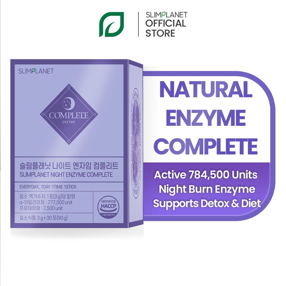 [Slimplanet] Night Enzyme Complete - Premium Fermented Enzymes - Detox & Digest (30-Day Supply ...
