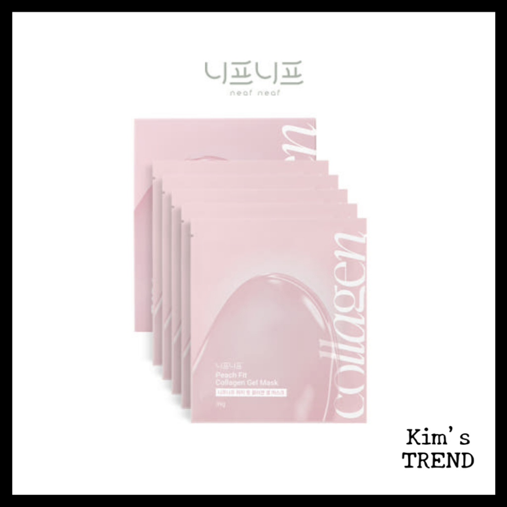 [neaf neaf] Peach Fit Collagen Gel Mask (5ea) | Shopee Malaysia