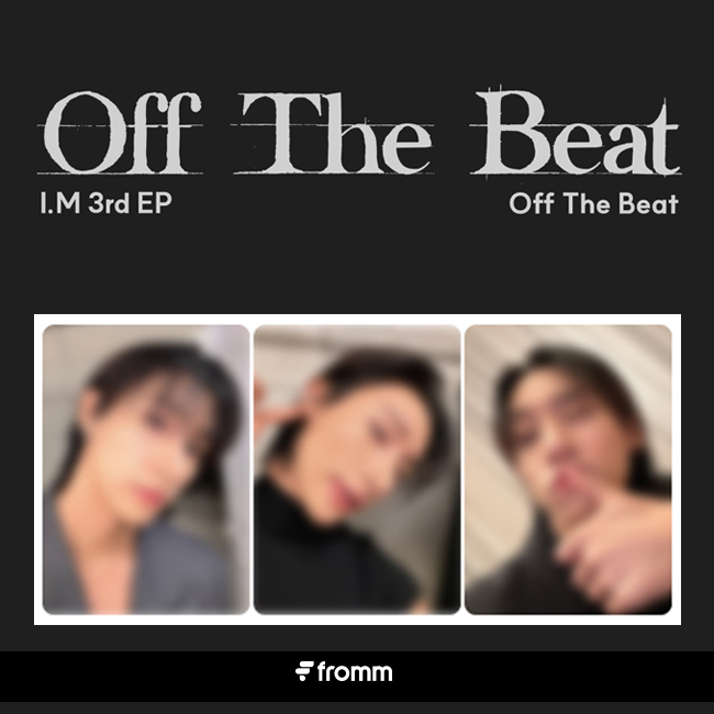 (3pcs set) I.M 3rd EP Album - Off The Beat [fromm store photocard ...