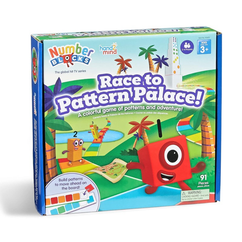 [BrickTime] hand2mind Numberblocks Race to Pattern Palace! | Shopee ...