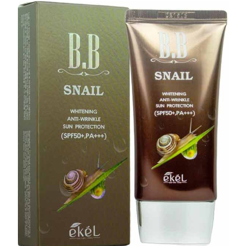 Ekel Snail BB Cream SPF50+ PA+++ 50 ml | Shopee Malaysia