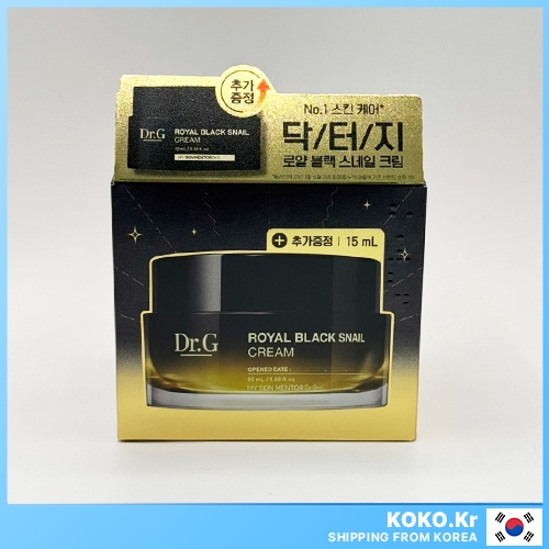 DR.G Royal Black Snail Cream 50ml with FREEBIES | Shopee Malaysia