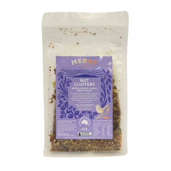 [Expiry 30/03/2025] MERRE GRANOLA - Cluster Nut Almond Coconut Fruit ...