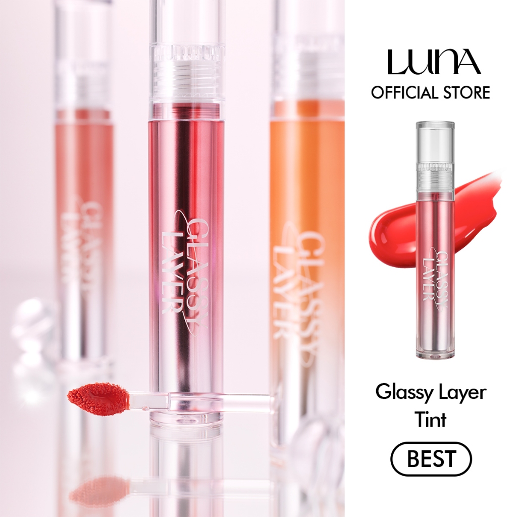 LUNA | [NEW]| Glassy Layer Tint 3g (Glossy Finish, Moisturinzing, Color ...