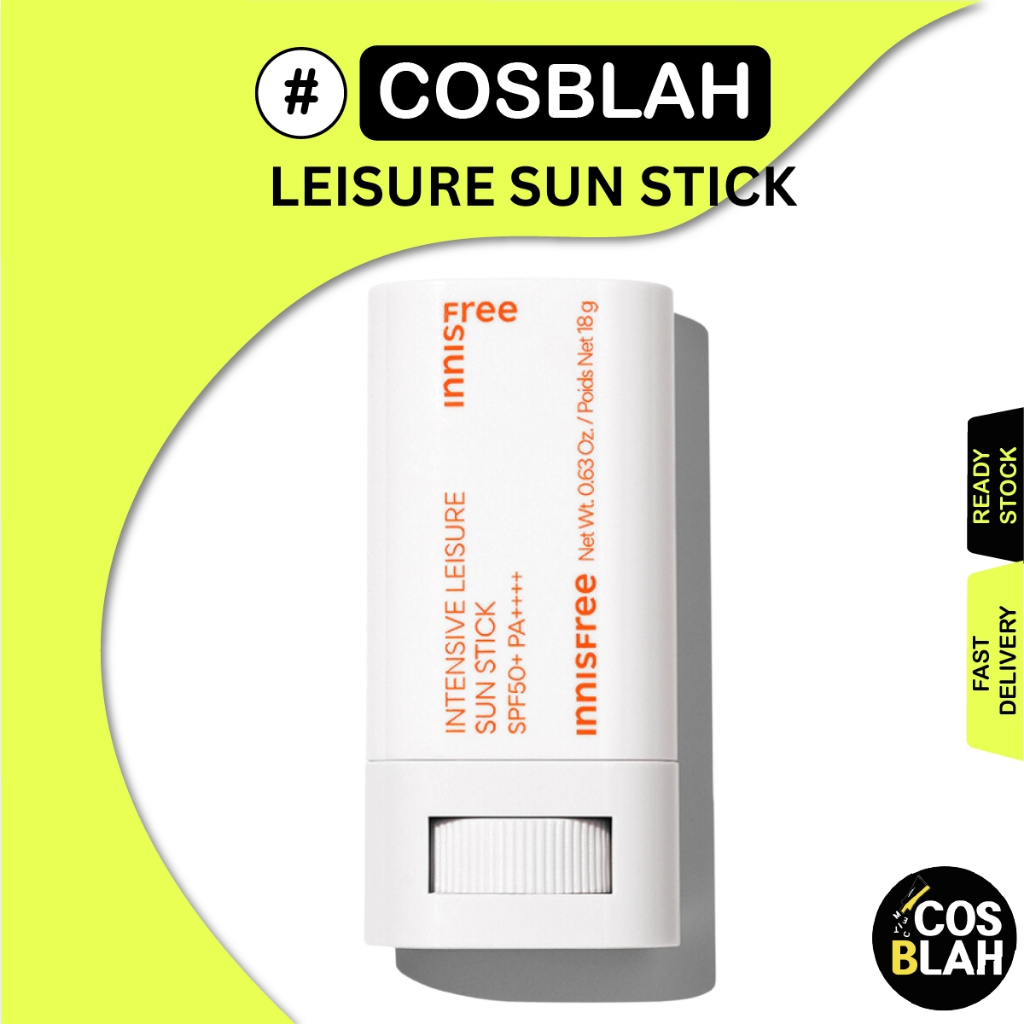 Innisfree Intensive Leisure Sun Stick SPF50+ PA++++ 18 g | Shopee Malaysia