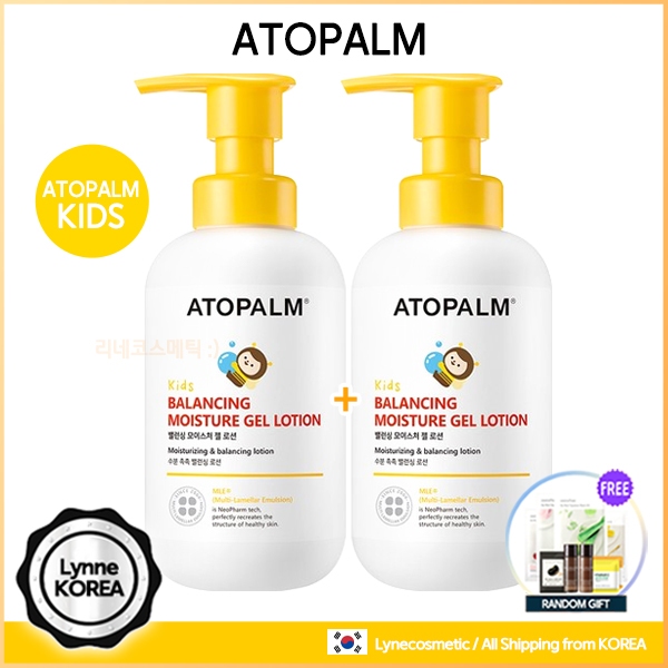 [1+1] ATOPALM Kids Honey Lotion / Facial Lotion for Kids Baby ...