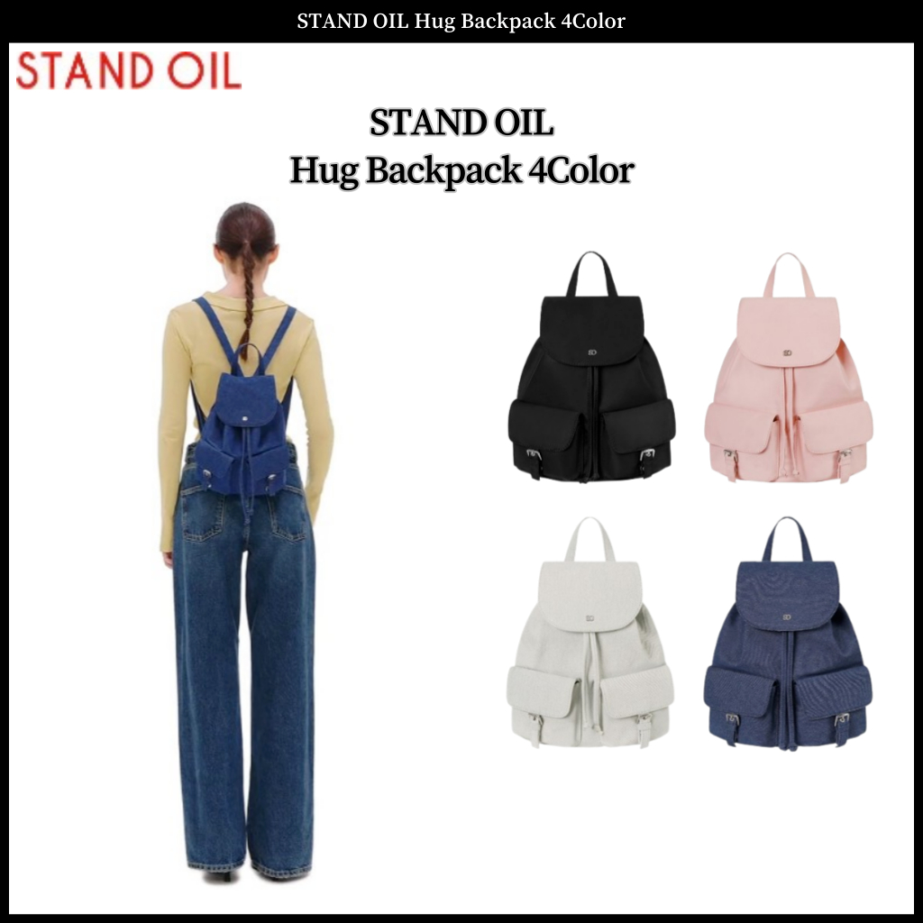 STAND OIL Hug Backpack 4Color | Shopee Malaysia