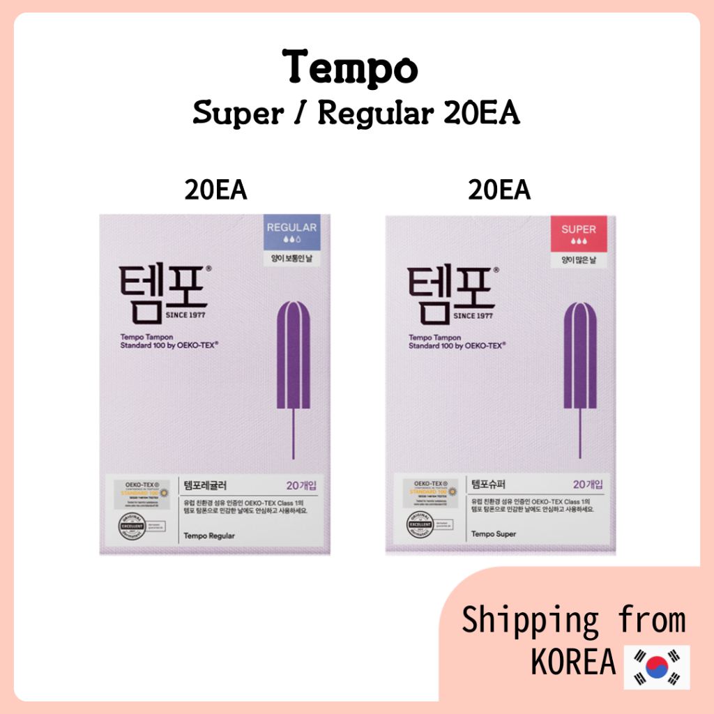 tempo korea tampon sanitary pad | Shopee Malaysia