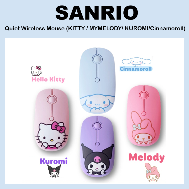 [SANRIO] Character Original Quiet Wireless Mouse 4Type ( Hellokitty ...