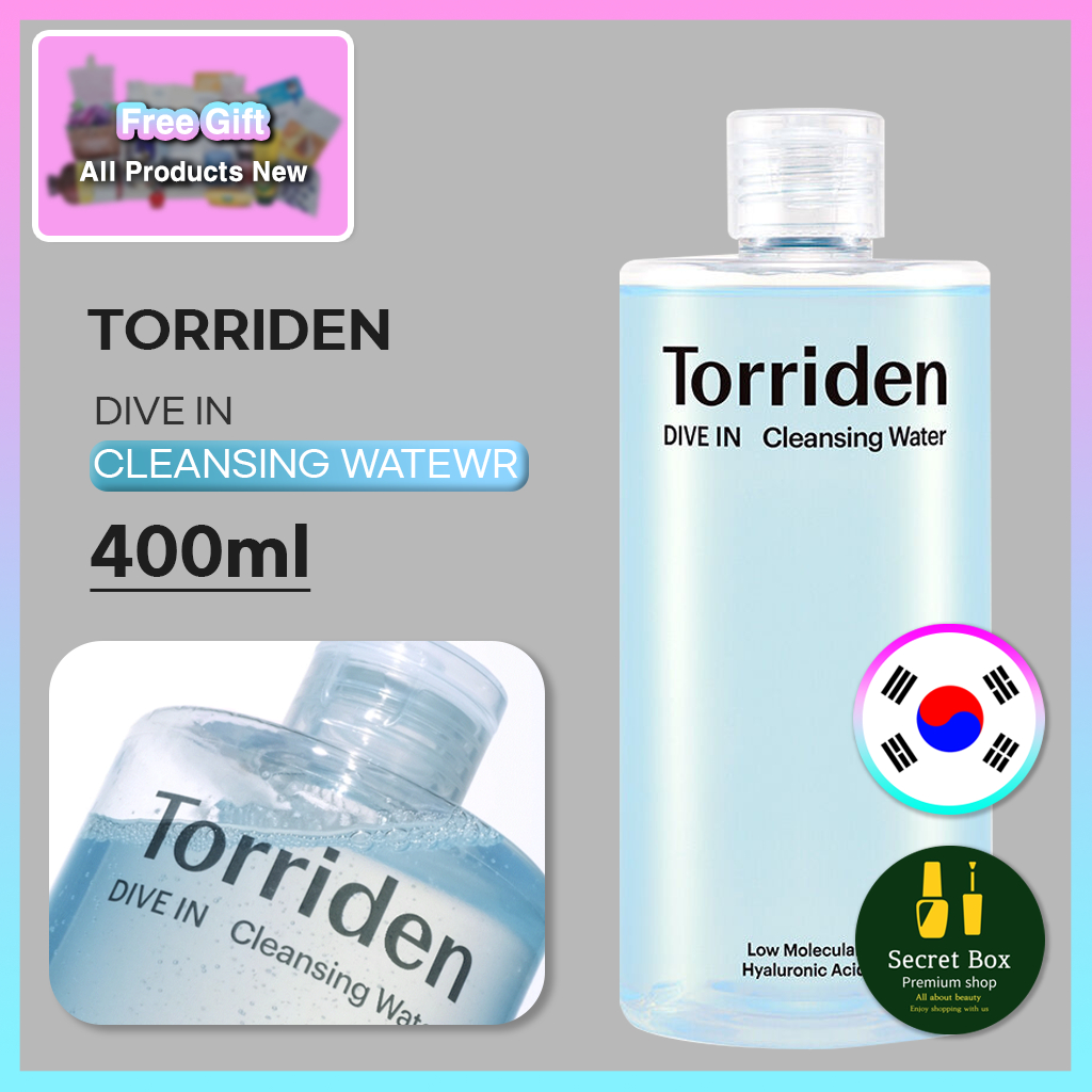 TORRIDEN Dive-In Low Molecular Hyaluronic Acid Cleansing Water 400ml ...