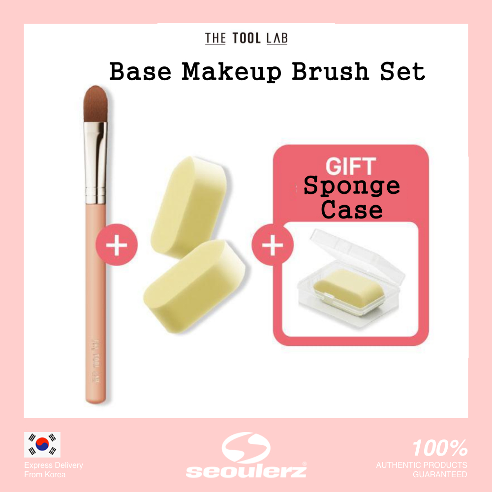 [THE TOOL LAB] Happyrim Base Makeup Brush Set [THE TOOL LAB x HAPPYRIM ...