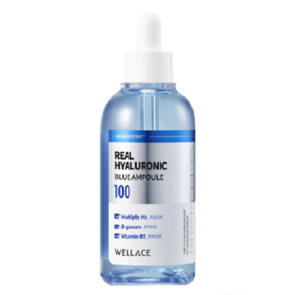[WELLAGE] Real Hyaluronic Blue Ampoule, 100ml, 1 unit | Shopee Malaysia