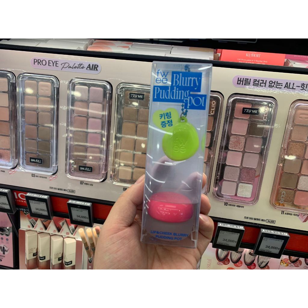 OLIVEYOUNG select fwee Lip&Cheek Blurry Pudding Pot (30 colors) Korea ...