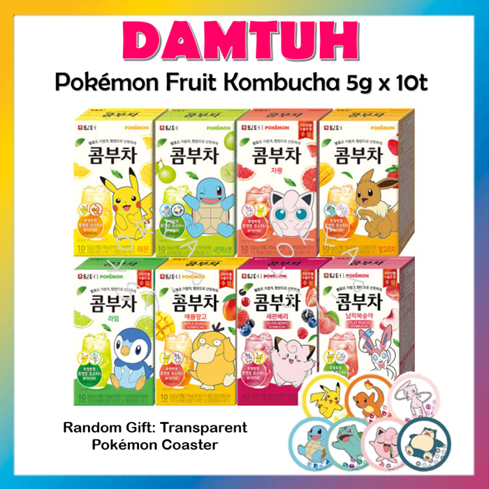 [DAMTUH] Pokemon Kombucha 5g X 10T | Shopee Malaysia